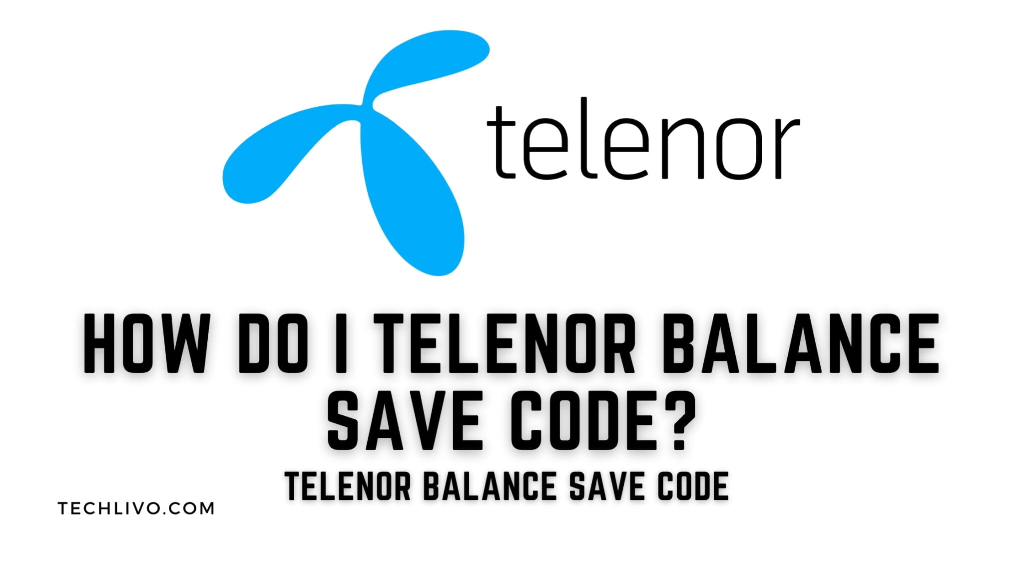Telenor Balance Save Code 2026 100% Working Code (Easy Way)