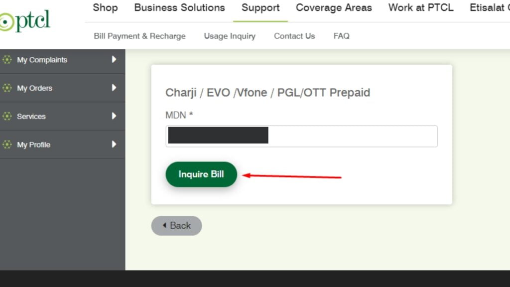 PTCL Online Duplicate Bill of May 2026 - Check Now