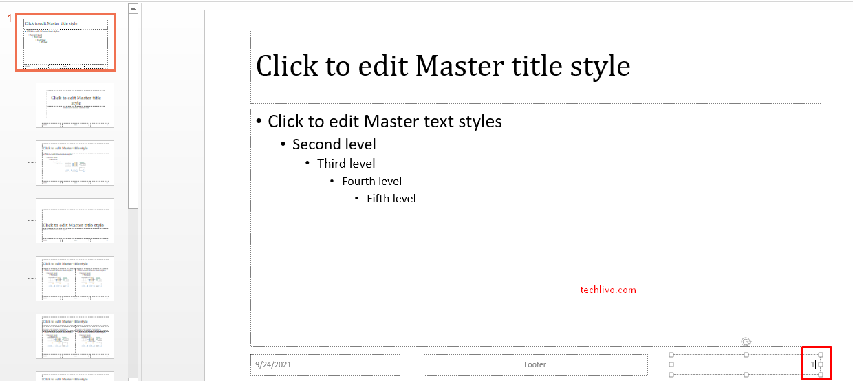 How To Add Slide Number In PowerPoint Step-By-Step With Pictures