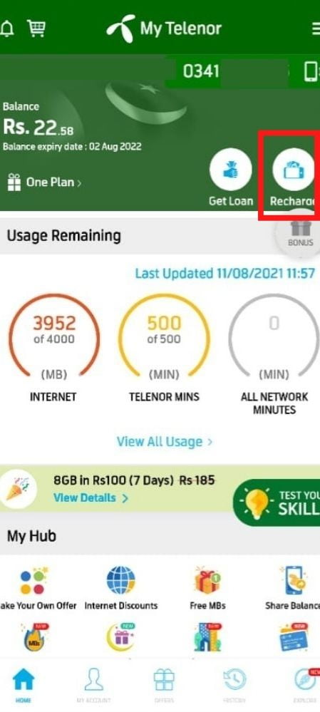 How To Load Telenor Card In 2 Ways With Pictures